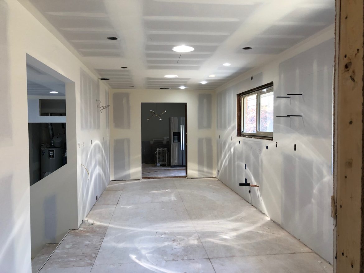 Modern Galley Kitchen & Main Floor Remodel