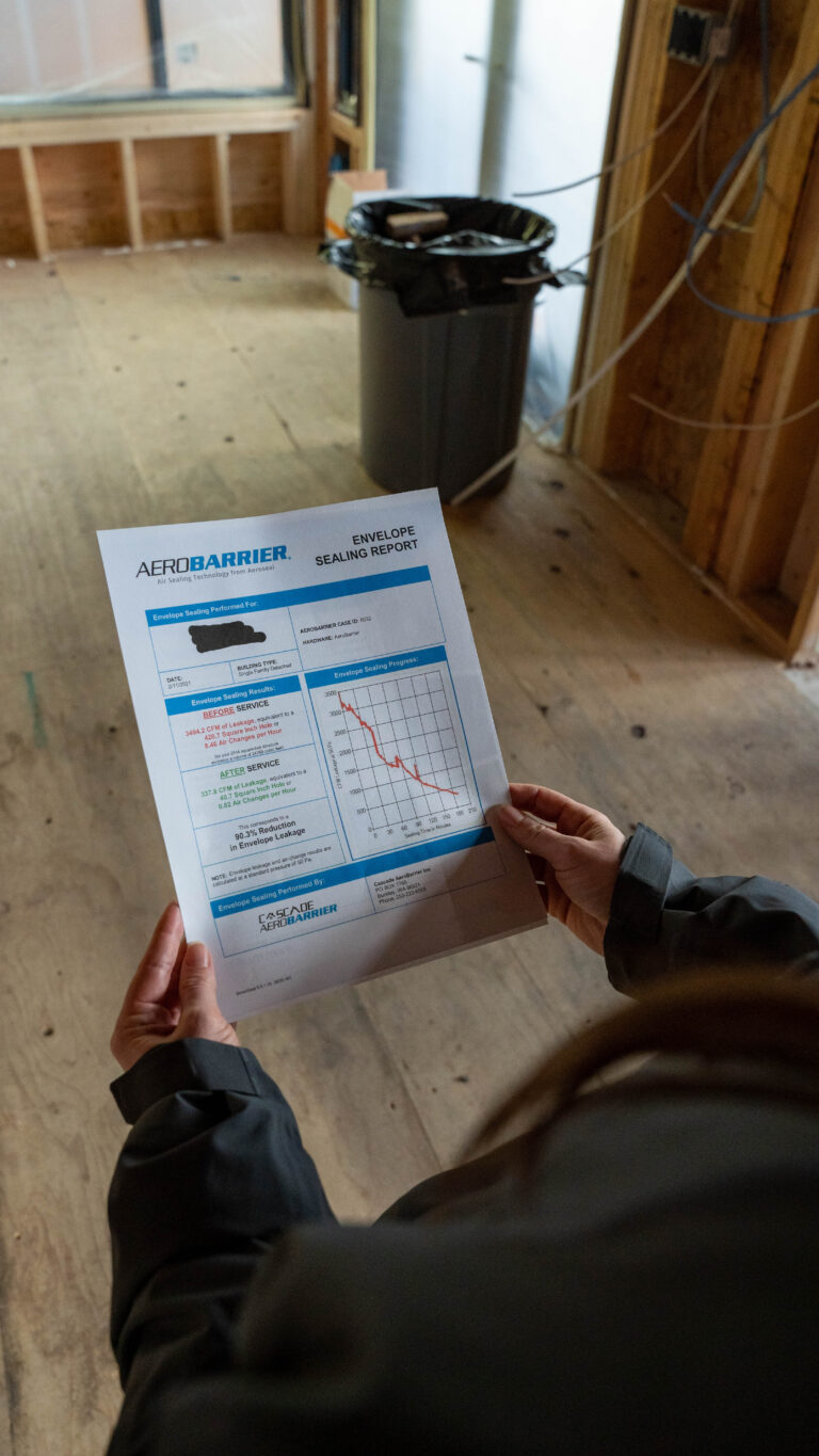 Using AeroBarrier for Outstanding Air Sealing in Home Construction ...